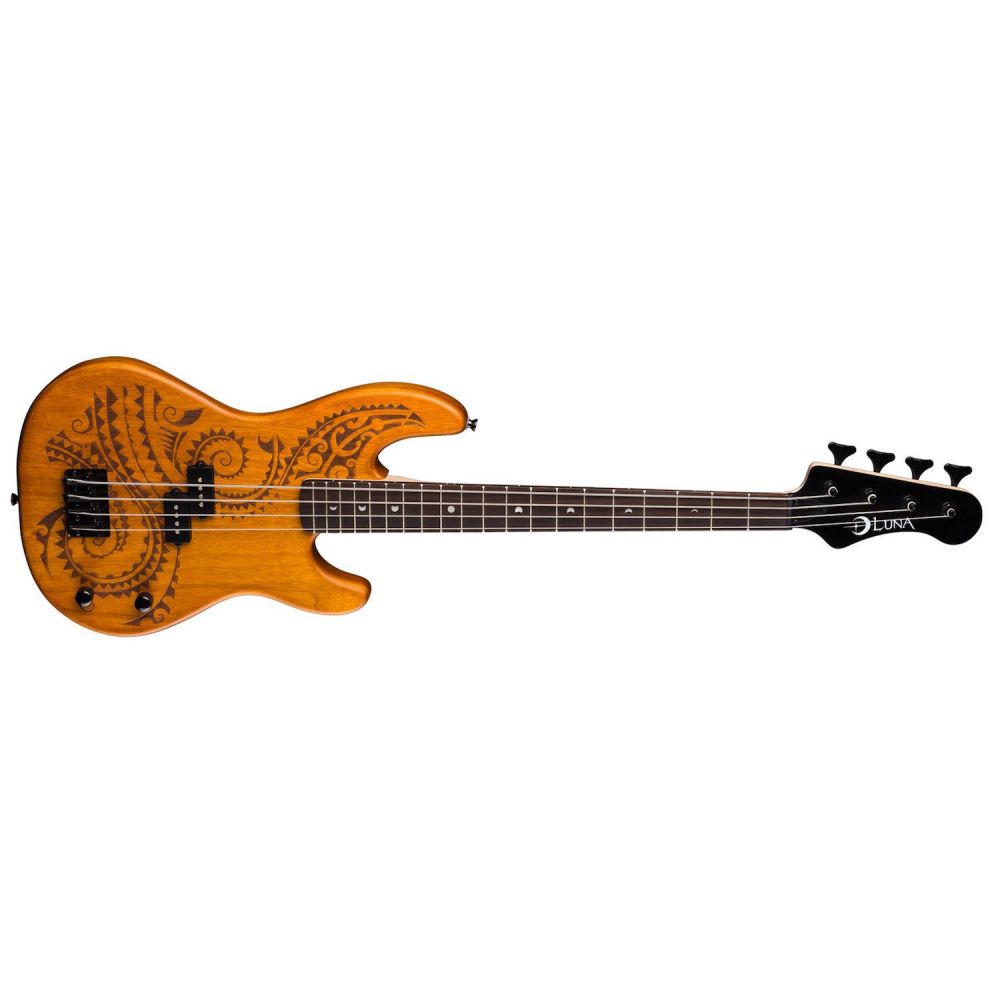 ⚡ Comprar Luna Tattoo Electric Bass 30 Inch Scale